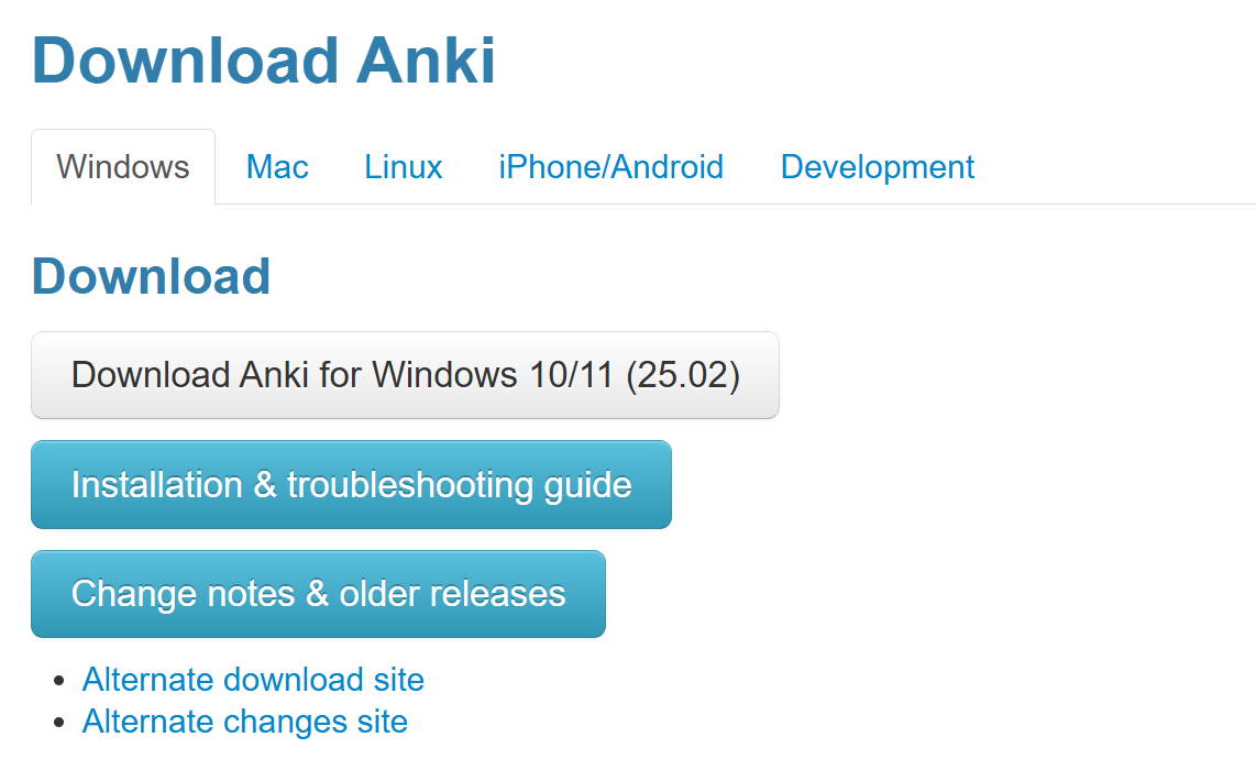 關於Anki 安裝 – Almoon Studio
